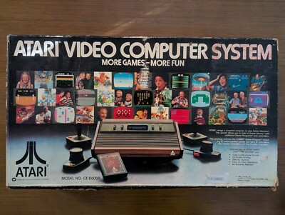 Original Atari CX-2600A Box Only 1980 Vintage | eBay