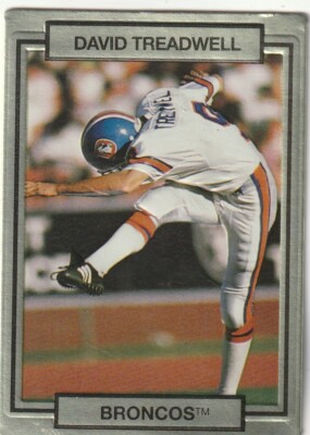 FREE SHIPPING-MINT-1990 Action Packed David Treadwell #70 BRONCOS PLUS ...