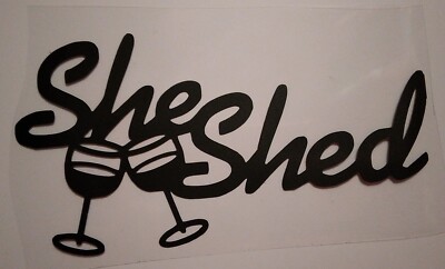 She Shed Decal | eBay