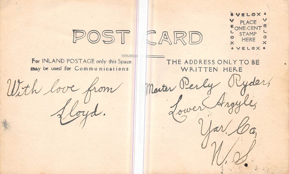 ARCADIA Nova Scotia Canada postcard RPPC Yarmouth County Main Street ...