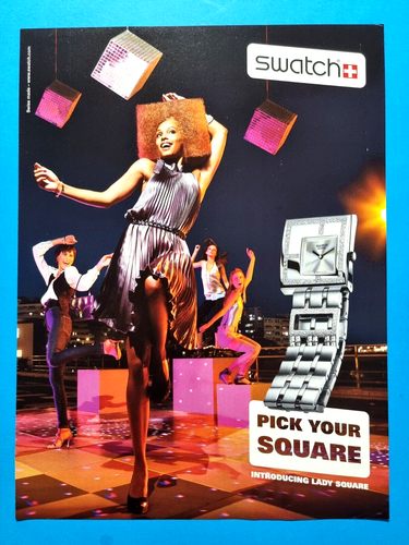 Magazine Print AD SWATCH Watch Pretty Models Long Legs High Heels Shoes ...