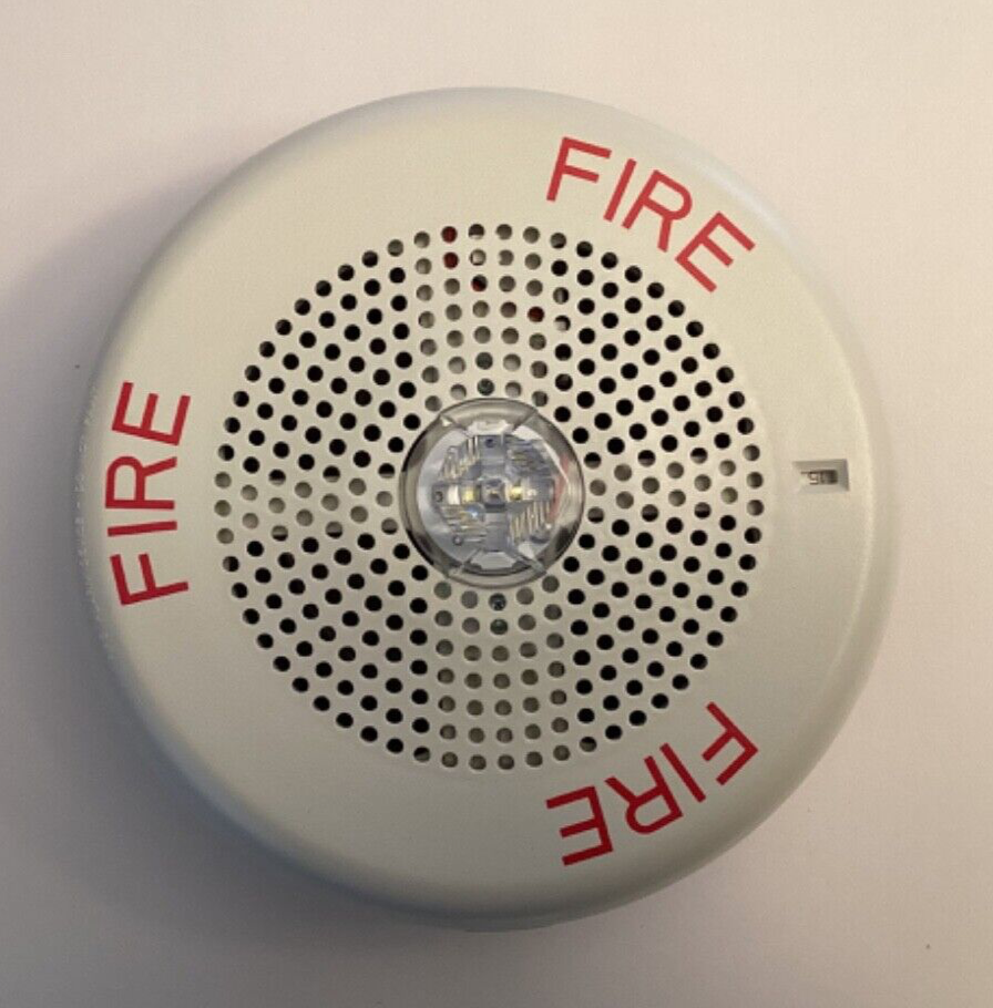 Siemens Slspscw-f SL Model Speaker Strobe Ceiling Mount White for sale ...