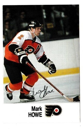 1988-89 Esso All Star Hockey Collection Mark Howe Card Sticker Mint | eBay