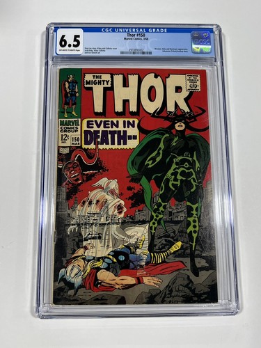 Thor 150 cgc 6.5 ow/w pages marvel 1968 | eBay