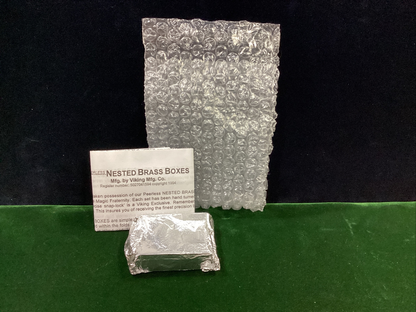 VIKING NESTED BRASS BOXES MAGIC TRICK NEW | eBay