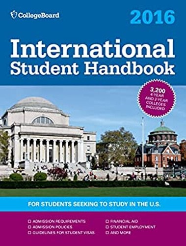 International Student Handbook 2016 Paperback College Board Staff 9781457304279 | eBay