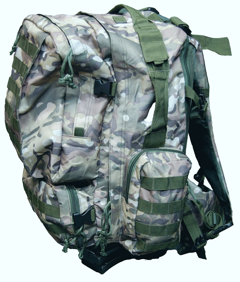 Russian Tactical Backpack "FEDERAL" 55 Liters for Special Forces MOLLE ...