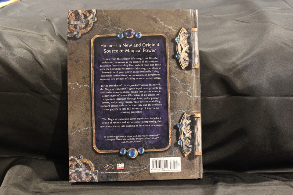 Dungeons and Dragons Magic of Incarnum With Minor Shelf wear ...