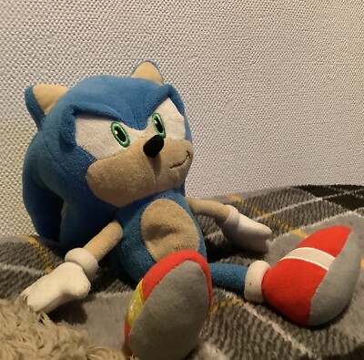 Sanei Sonic Plush 2012 EXTREMELY RARE 10inch medium plush | eBay UK