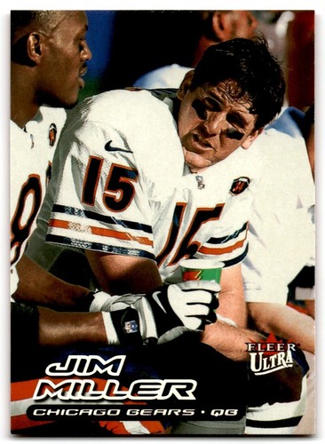 2000 Fleer Ultra Jim Miller Chicago Bears #154 | eBay