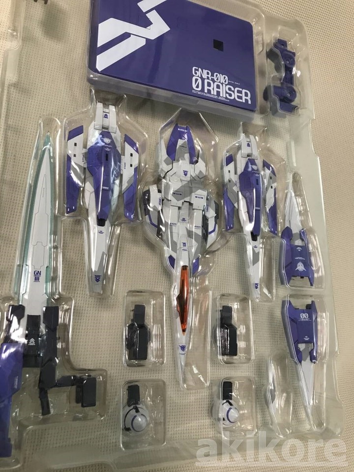 Metal Build Double O Raiser Designers Blue Ver. Gundam Action Figure ...