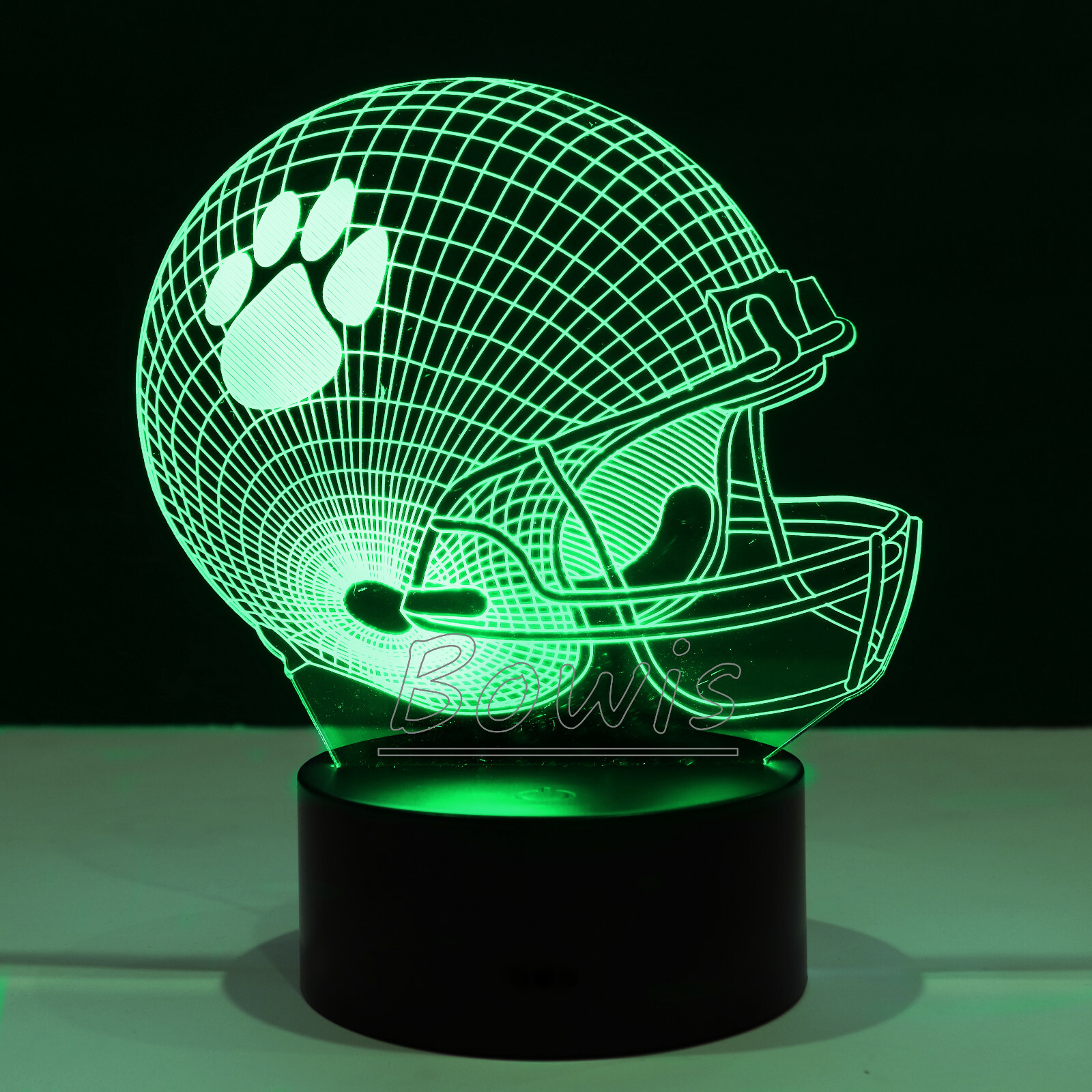 Clemson Tigers College Football Helmet Collectible Home Decor Light ...