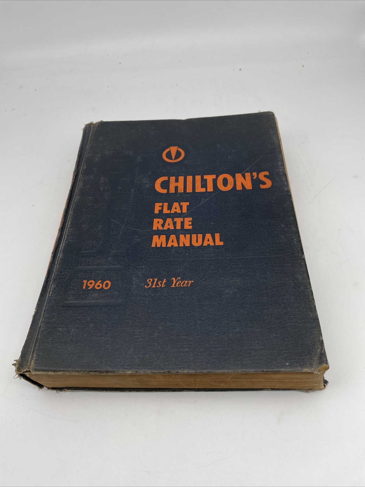 chilton-s-flat-rate-and-parts-manual-1960-31st-year-vintage-hardcover