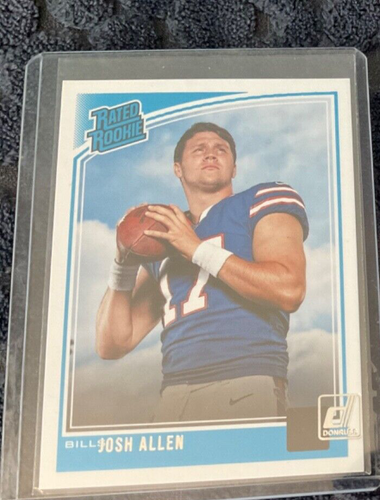 JOSH ALLEN. 2018 MINT RATED ROOKIE LOGO AND BILLS COVERED error 304 ...