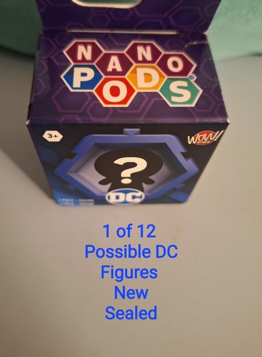 NANO PODS Collectable DC Universe Mystery Figure (2023) WOW! *NEW 1 Of ...