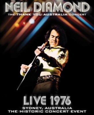 NEIL DIAMOND - LIVE 1976 : THE THANK YOU AUSTRALIA CONCERT NTSC DVD ...