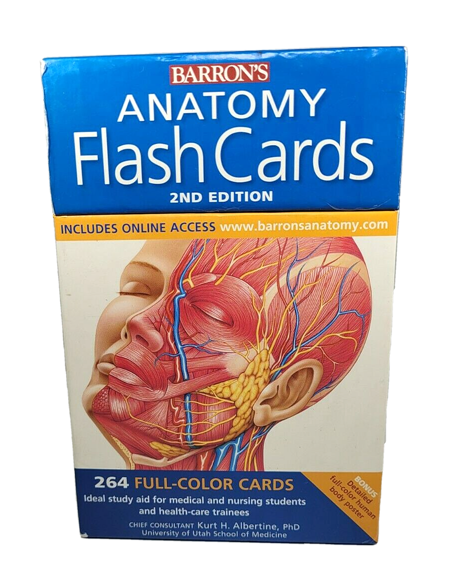 Best Anatomy Flash Cards For Medical Students Gray's Anatomy For