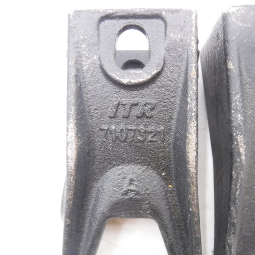 2 Pack ITR Twin Tiger Bucket Tooth 7107321 For Bobcat Skid Steers | eBay