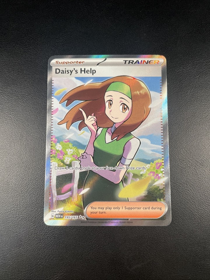 Pokemon Daisy's Help 195/165 Sv: Scarlet & Violet 151 Holo | eBay