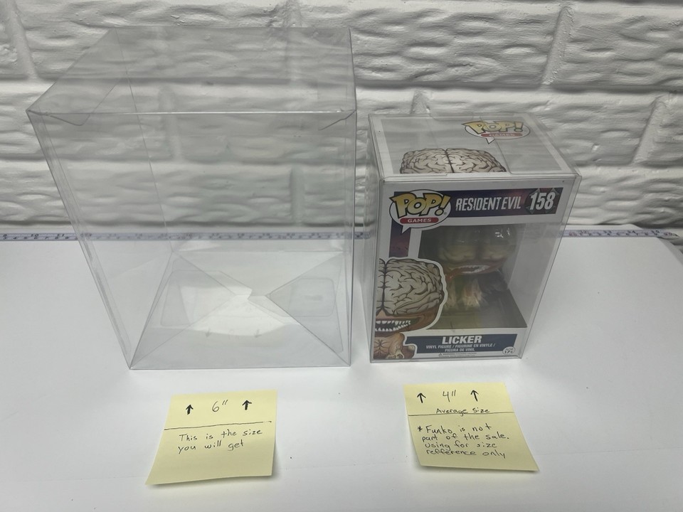* (5 PACK) * 6-Inch Funko Pop Protector Clear Display Case Box for 6 ...