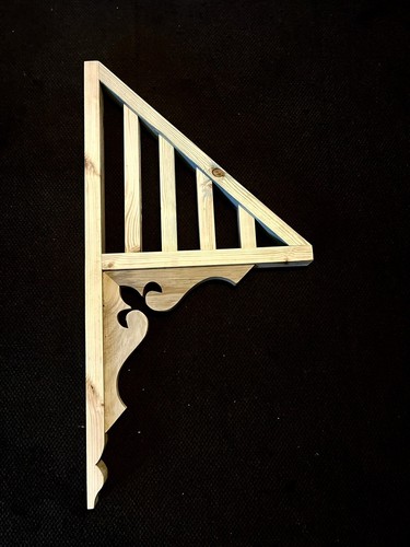 Wooden Window Awning Brackets Timber | eBay