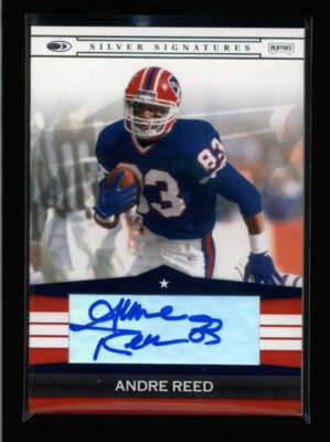 ANDRE REED 2008 DONRUSS SILVER SIGNATURES #SS-AR AUTOGRAPH AUTO SP /160 ...