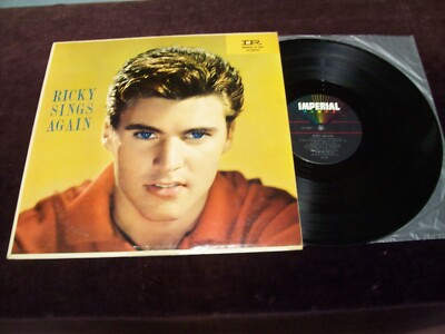 RICKY NELSON "RICKY SINGS AGAIN" LP 1ST PRESS MONO IMPERIAL USA 1959 ...