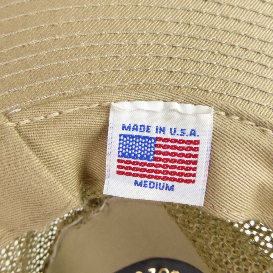 San Diego Zoo Vented Mesh Outback Sun Hat SZ M Canvas Wide Brim Casual ...