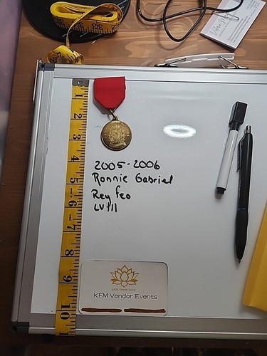 2005-2006 Ronnie Gabriel Rey Feo LXVIII Fiesta Medal | eBay