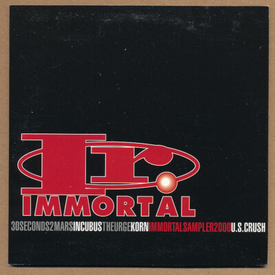 Immortal Records Sampler 2000 - RARE promo CD [Incubus, Korn, 30 ...