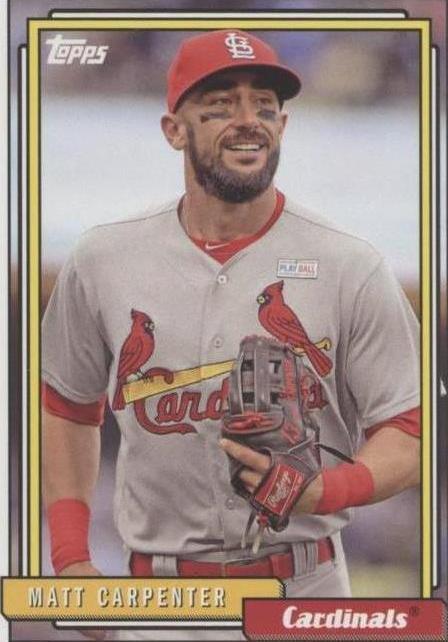 2017 Topps Archives - 1992 Matt Carpenter #222 for sale online | eBay