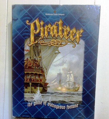 Vintage Pirateer The Game of Outrageous Fortune Pirates Board Game ...