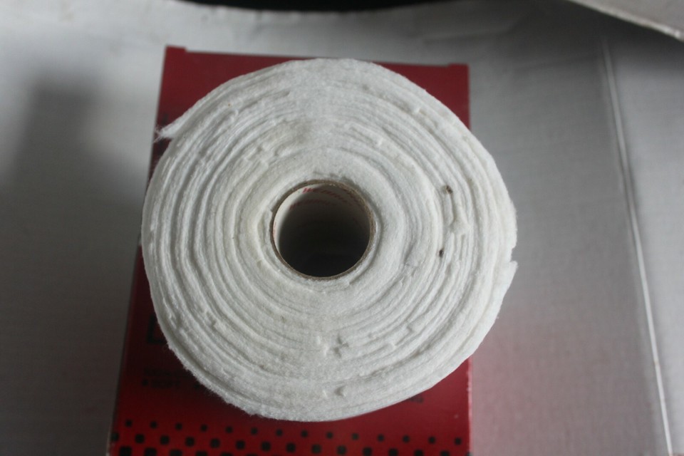 WEBRIL LITHO PADS 100 PADS PER ROLL 100% COTTON LOT OF (4) *NEW OLD ...