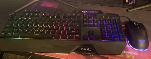 HAVIT GAME SERIES Magic Eagle Multi Function Backlit Keyboard HV ...