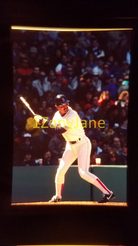 2505 vintage 35MM SLIDE photo BATTER AT PLATE MID-SWING | eBay