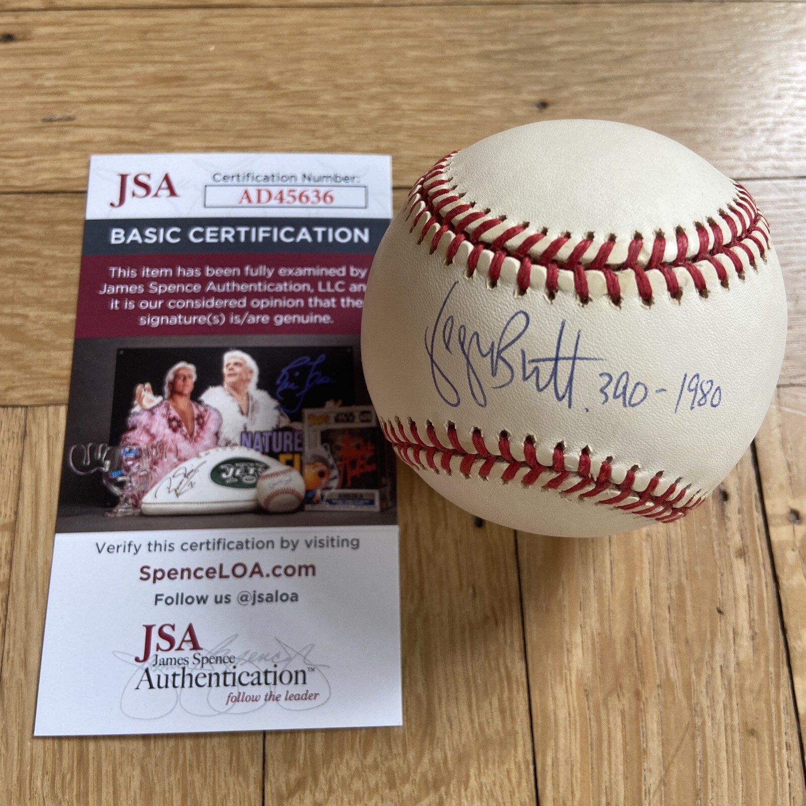 George Brett Autographed Memorabilia | Signed Photo, Jersey ...