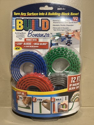 Build Bonanza As Seen on TV Flexible Building Block Base in Blue/Green ...