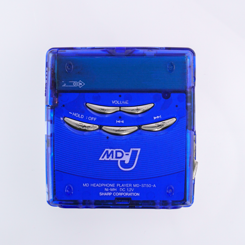 Sharp MD-ST50-A Clear Blue Silver Minidisc MD Player [328] [DEMO VIDEO ...