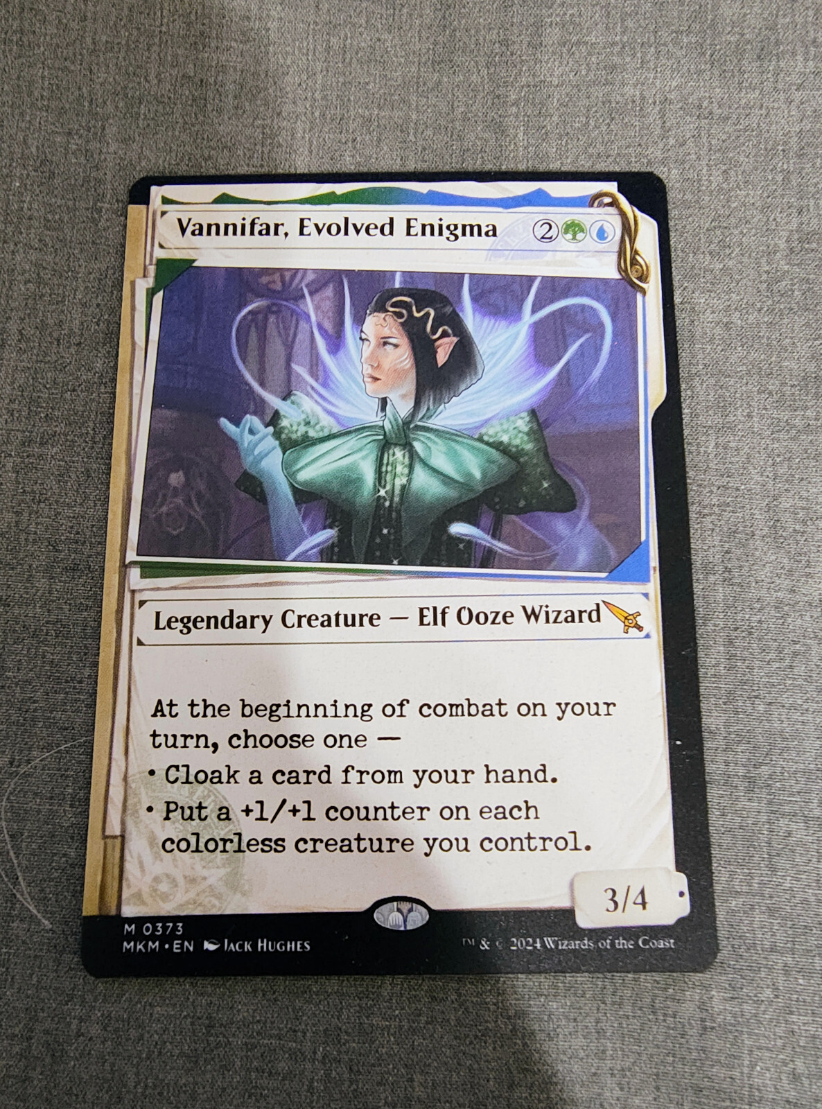 MTG Vannifar, Evolved Enigma (Showcase) (0373) - Murders at Karlov ...