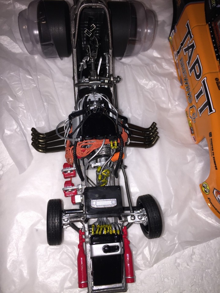 RARE AUTOWORLD TODD LESENKO JIM DUNN TAP IT 2012 CHEVY 1/24 FUNNY CAR ...