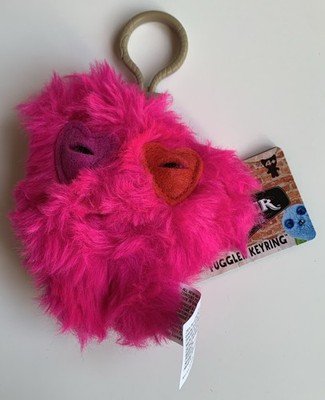FUGGLER KEYRING KEYCHAIN Funny Ugly Monster Plush Fugglers NEW Free ...
