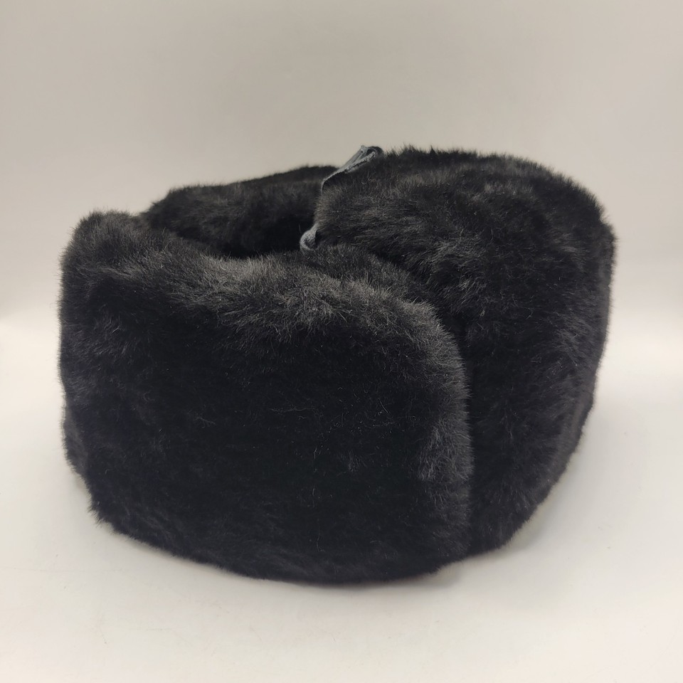 Vintage RSFSR Russian Military USSR Fur Ushanka Hat Rot-Front Trapper ...