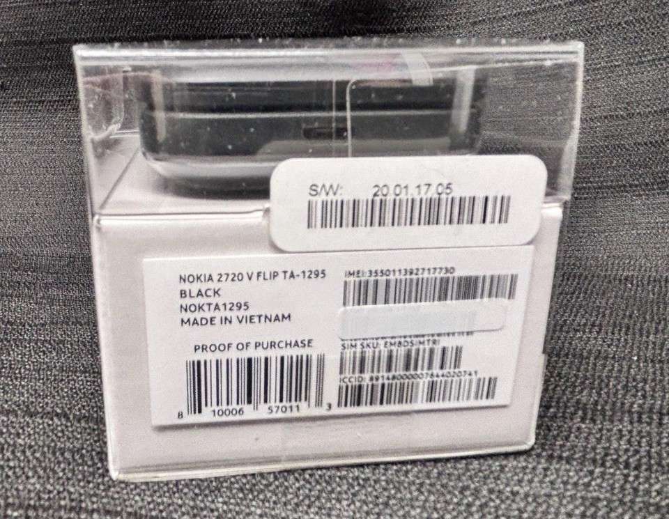 Nokia 2720 V Flip TA-1295 Verizon Wireless 4G LTE KaiOS 4GB KaiOS ...