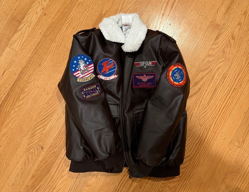 Top Gun Children's Costume Bomber Jacket | eBay