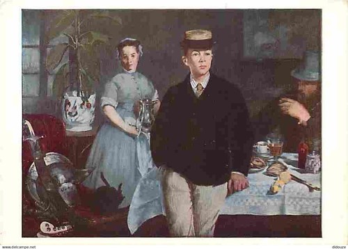 Art - Peinture - Edouard Manet - The Studio Lunch - CPM - Voir Scans ...