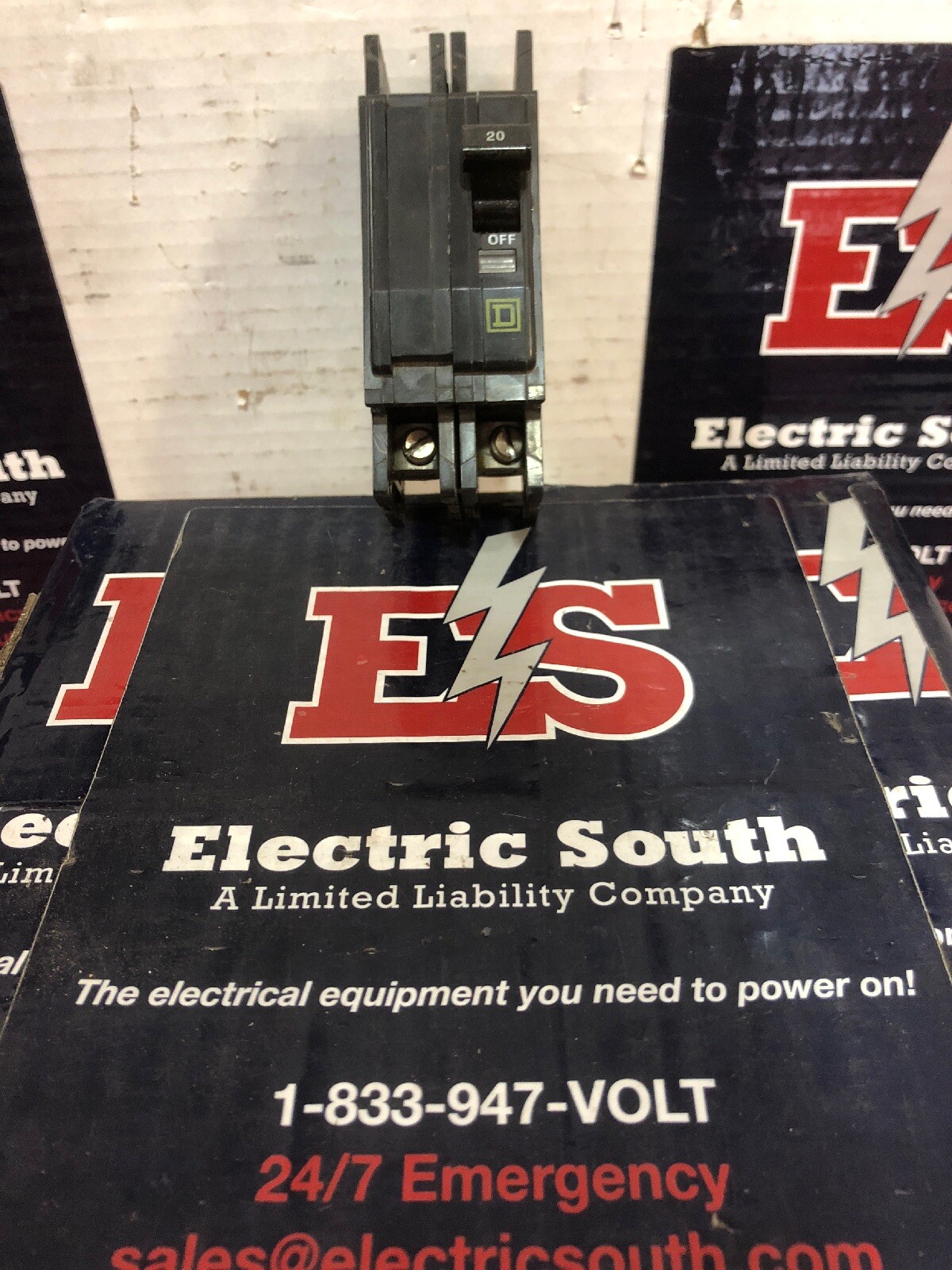 Square D Circuit Breaker QOU220 2 Pole 20 Amp 240 Volt | eBay