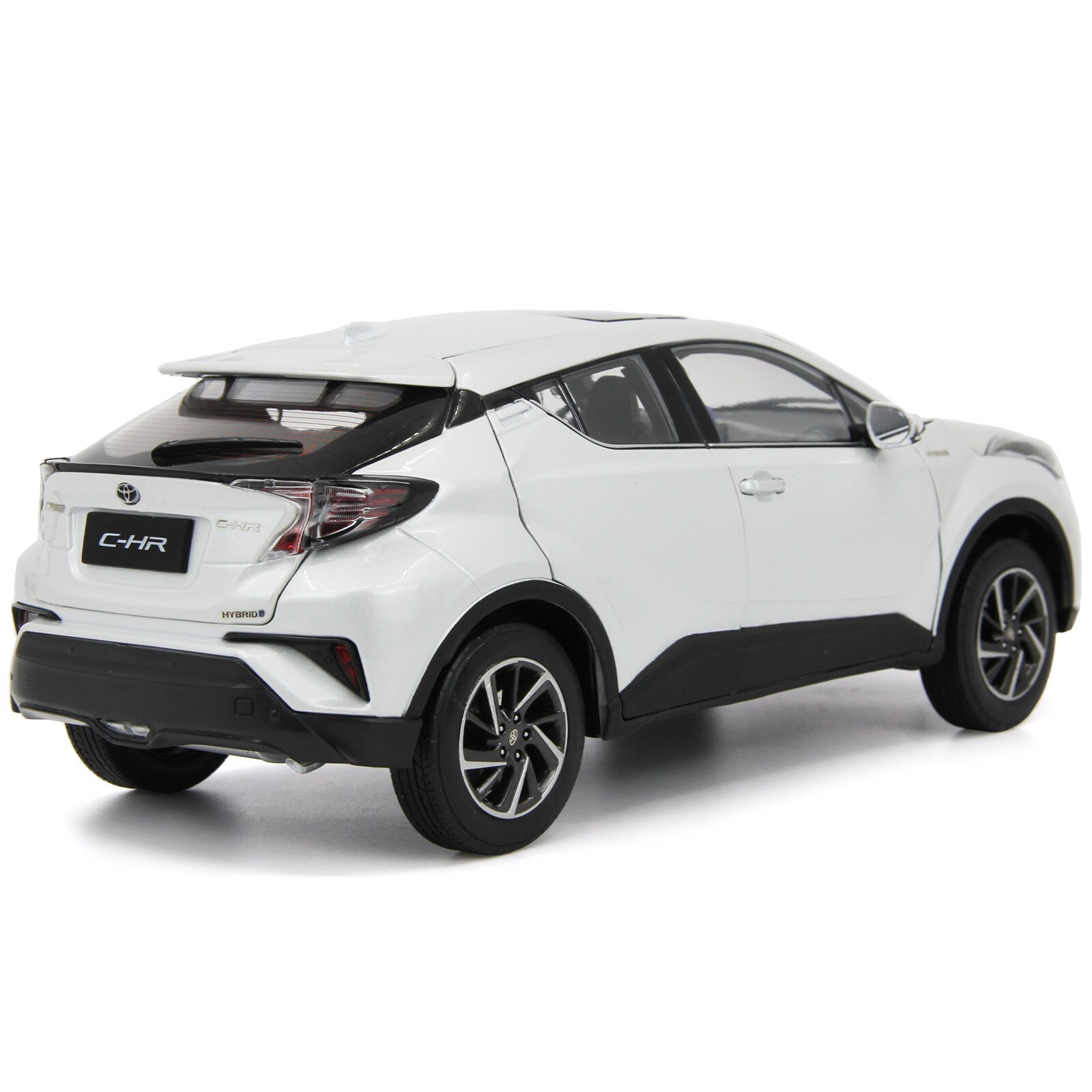 1:18 Scale Toyota CHR 2022 White Diecast Model Car Paudi Collection ...