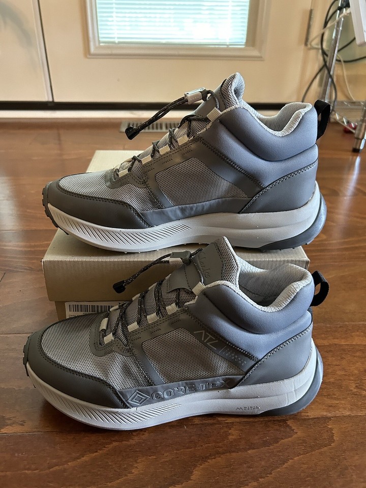 Clarks Mens ATL Trail Up GORE-TEX Grey Active Boots Shoes NEW 7 M ...