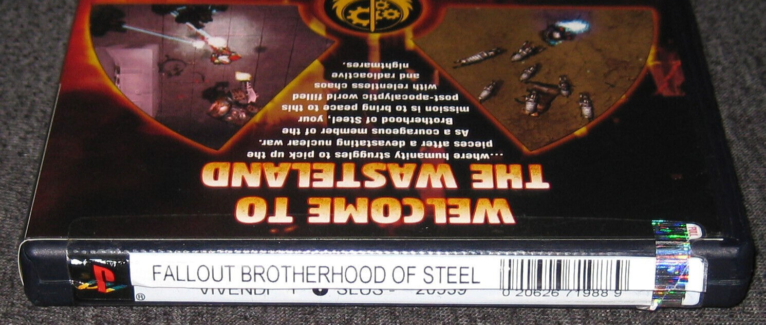 Fallout: Brotherhood of Steel (Sony PlayStation 2, PS2, 2004) Complete ...