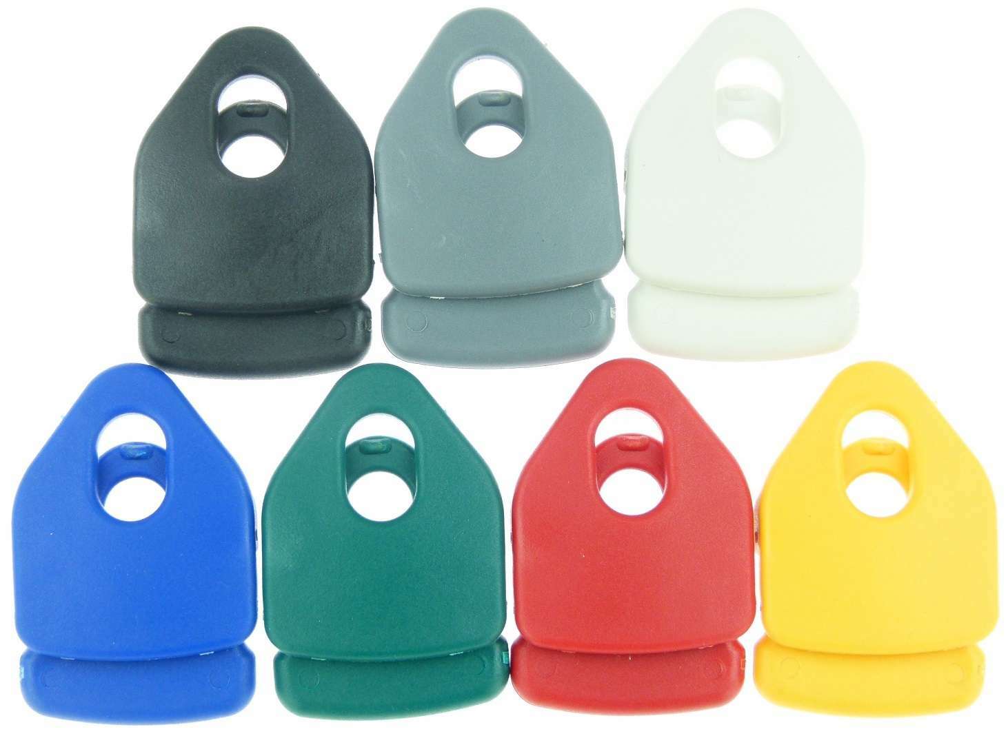 10 MINI Clip Spannklammer SCHWARZ Ösen Planen Banner Spanner Spannfix ...